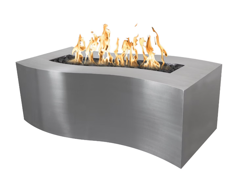 Stainless Steel Billow Fire Pit by the Outdoor Plus (available in 60 ...