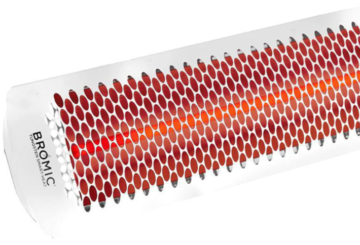 Bromic Heating Tungsten Electric 208v White (Includes Mounting Bracket ...