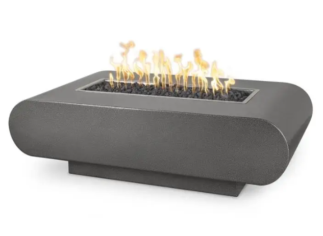 96" La Jolla Powder Coated Steel Fire Pit by the Outdoor Plus (availab ...